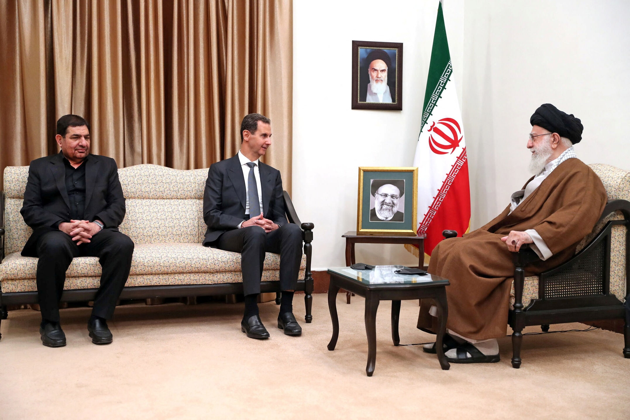 Khamenei blames US, Israel for Assad's ouster in first public remarks ...